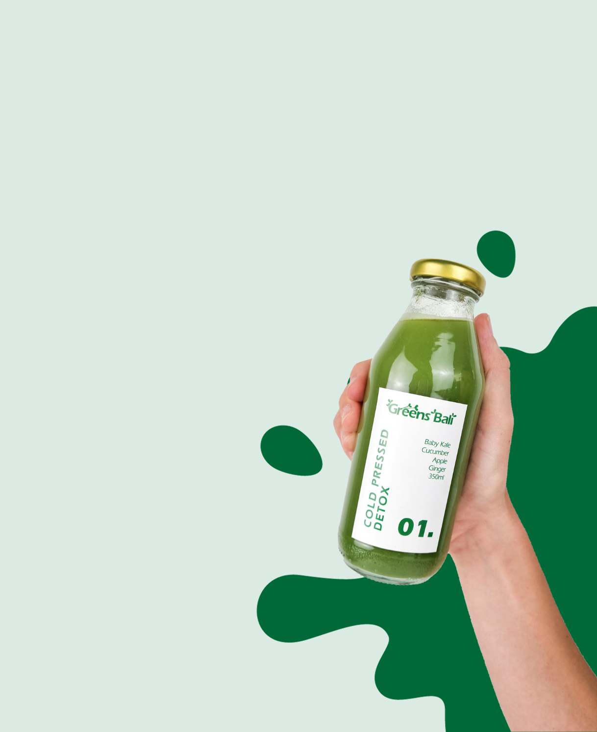 Cold Pressed Juice - Greens Bali